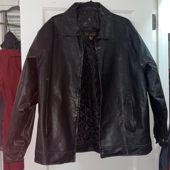 Steve & Barry's | Jackets & Coats | Black Leather Jacket | Poshmark